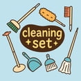 Kids Cleaning Set, Housekeeping Play Set Includes Broom Mop Duster ...