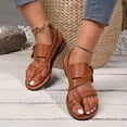 CHICVOMEY Comfort Sandals Women Lightweight Non‑Slip Flat Sandals ...