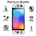 Nintendo Switch OLED Tempered Glass Screen Protector - 9H Hardness Anti ...