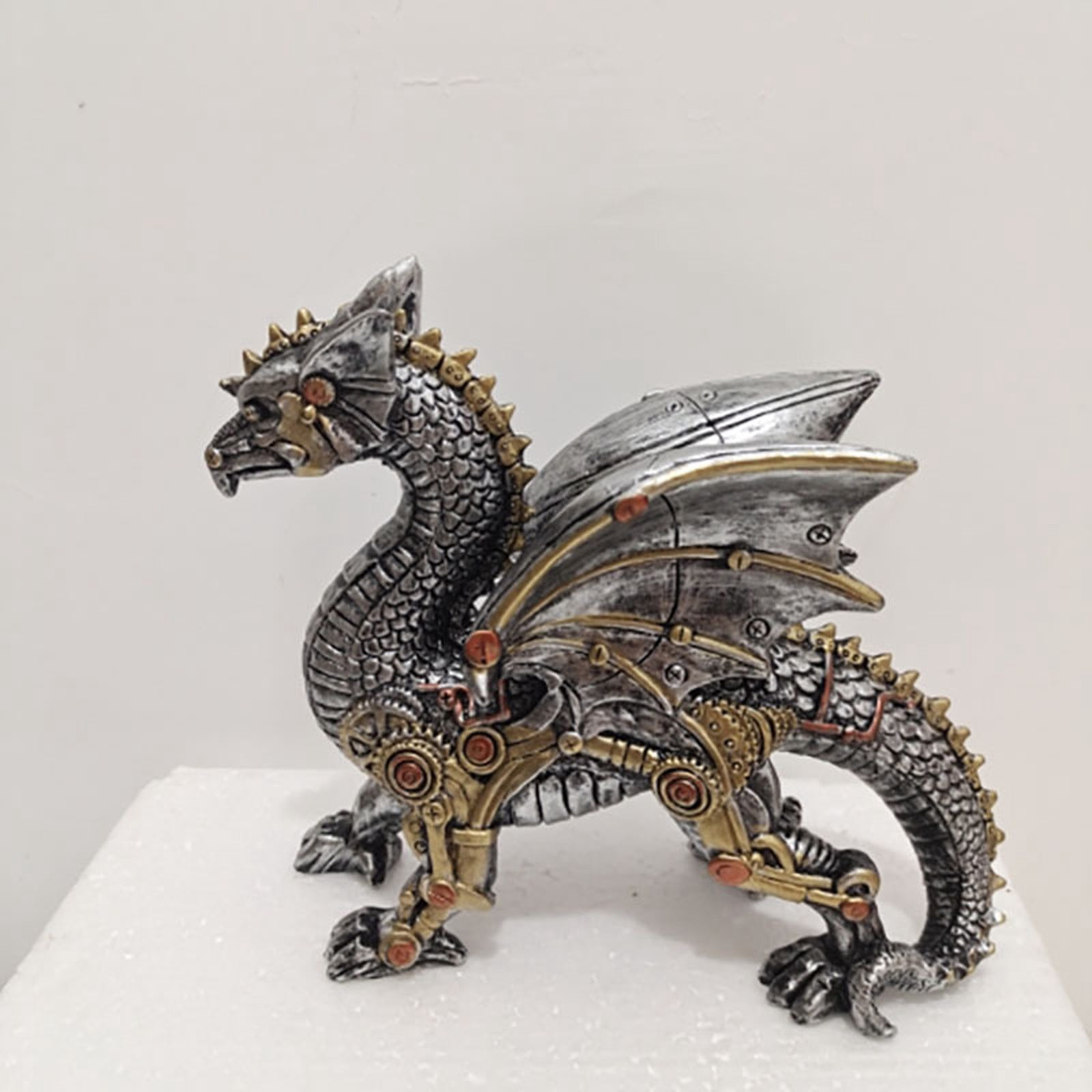 Steampunk Dragon Statue