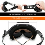 JULI Ski Goggles, Anti-Fog Snowboard Glasses for Men Women, UVA UVB ...