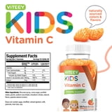 VITEEY Kids Vitamin C Gummies, Immune Support Supplement, Orange Flavor ...