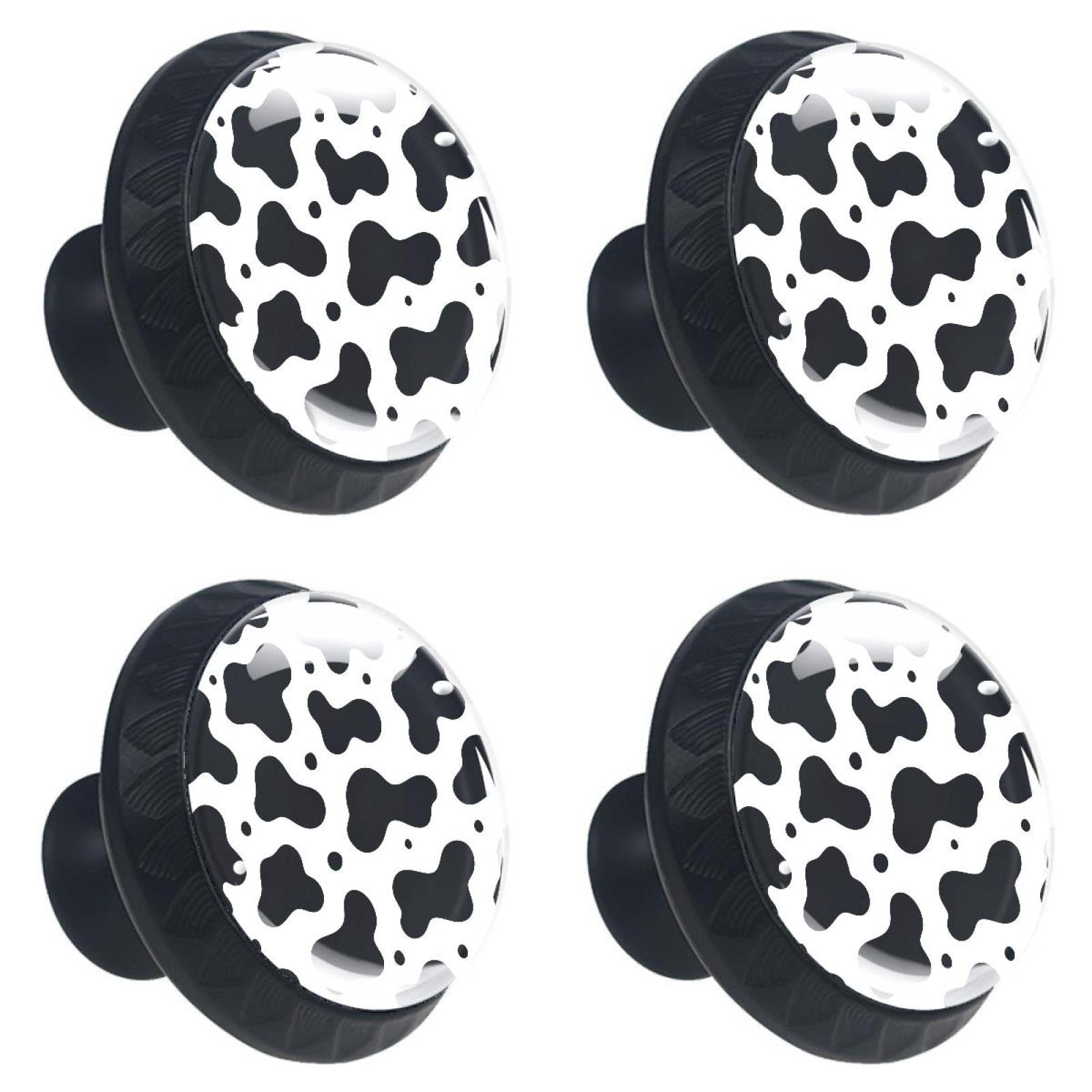 4 Pcs Cow Skin Animal Knobs for Kitchen Cabinet Cupboard Dresser ...