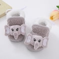 Baby Cozy Fleece Booties Infant Boys Girls Cute Warm Fur Lining Soft ...