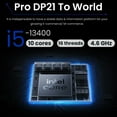 MSI PRO DP21 Mini Business Windows 11 Desktop, Intel Core i5-13400 ...