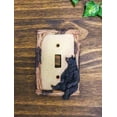 Ebros Decorative Black Bear Single Toggle Switch Wall Plates, Western ...