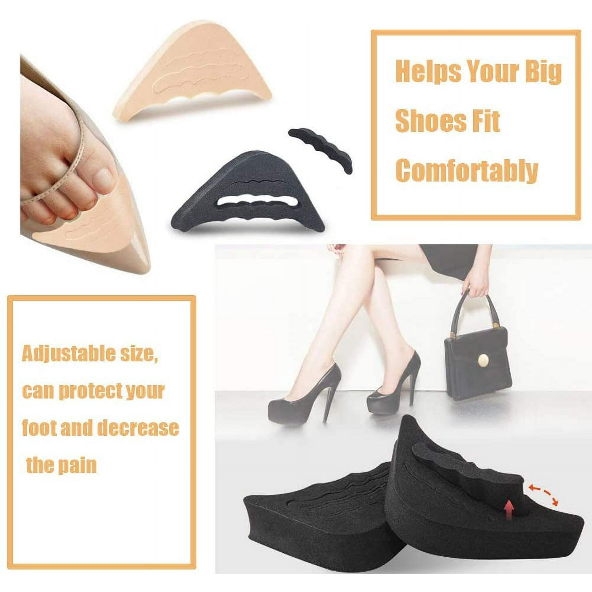 Click here for Chlua 6 Pairs Toe Filler & Shoe Inserts  Adjustabl... prices
