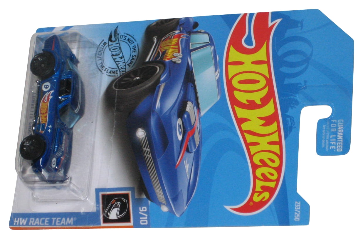 Hot Wheels HW Race Team 9/10 (2017) Blue Corvette Grand Sport Toy Car ...