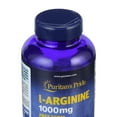 Puritan's Pride L-Arginine 1000mg Pills, Protein Building Amino Acid ...