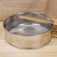 Stainless Steel Fine Sifter Flour Sieve for Cooking, Tea, Pasta, Rice ...
