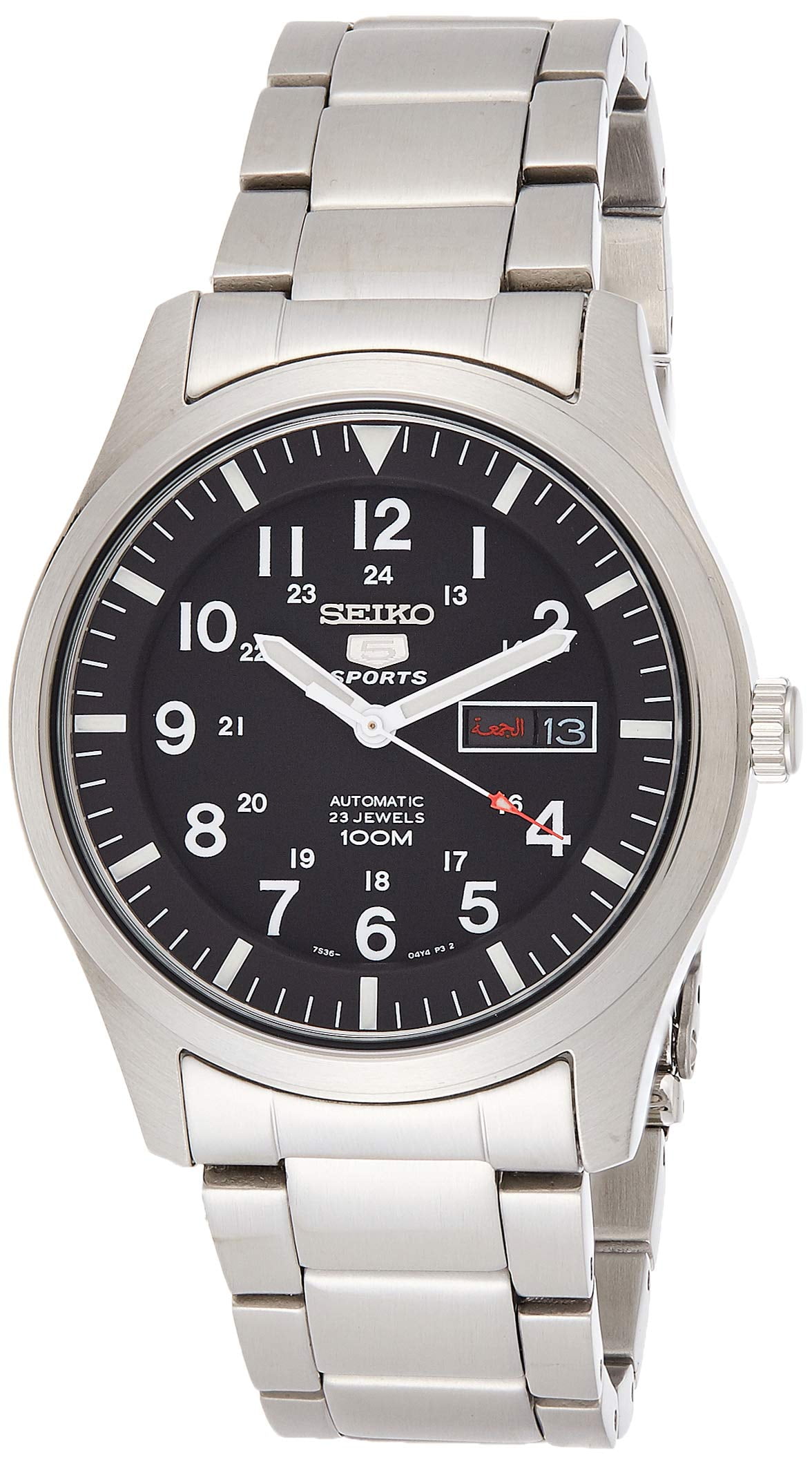 [Seiko] SEIKO Watches Seiko Five Sports 100m military SNZG13K1 [Reverse ...