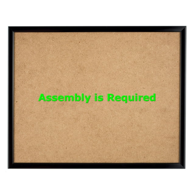 Quadro Frames 8x11 inch Picture Frame, Black, Style P375-3/8 inch Wide ...