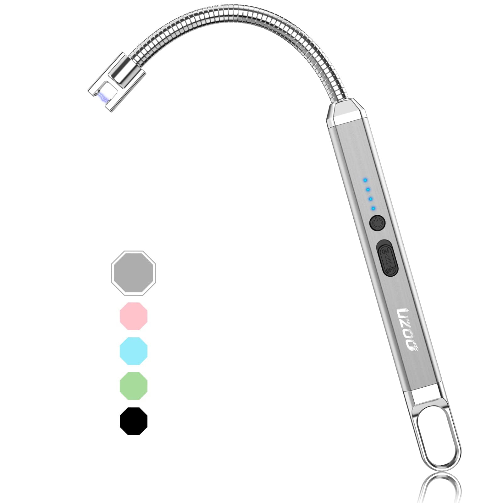 Candle Lighter, Upgraded USB Electric Lighter, Rechargeable Arc Lighter ...