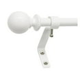 Montevilla Cafe Ball 1/2" Telescoping Curtain Rod Set - Walmart.com