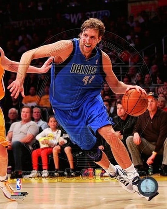 Dirk Nowitzki 2011-12 Action Photo Print (11 x 14) - Walmart.com ...