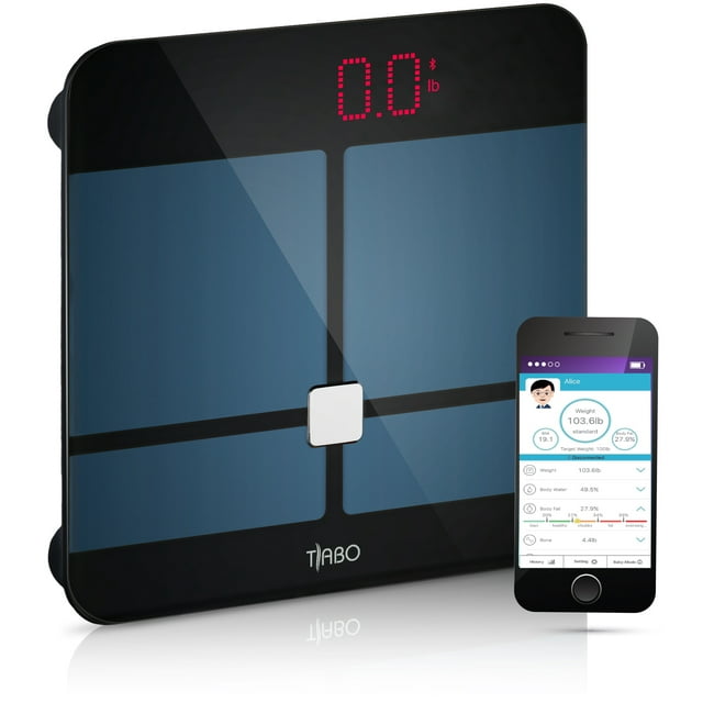 BMI Bluetooth Body Fat Scale - With App for IOS and Android Wireless ...