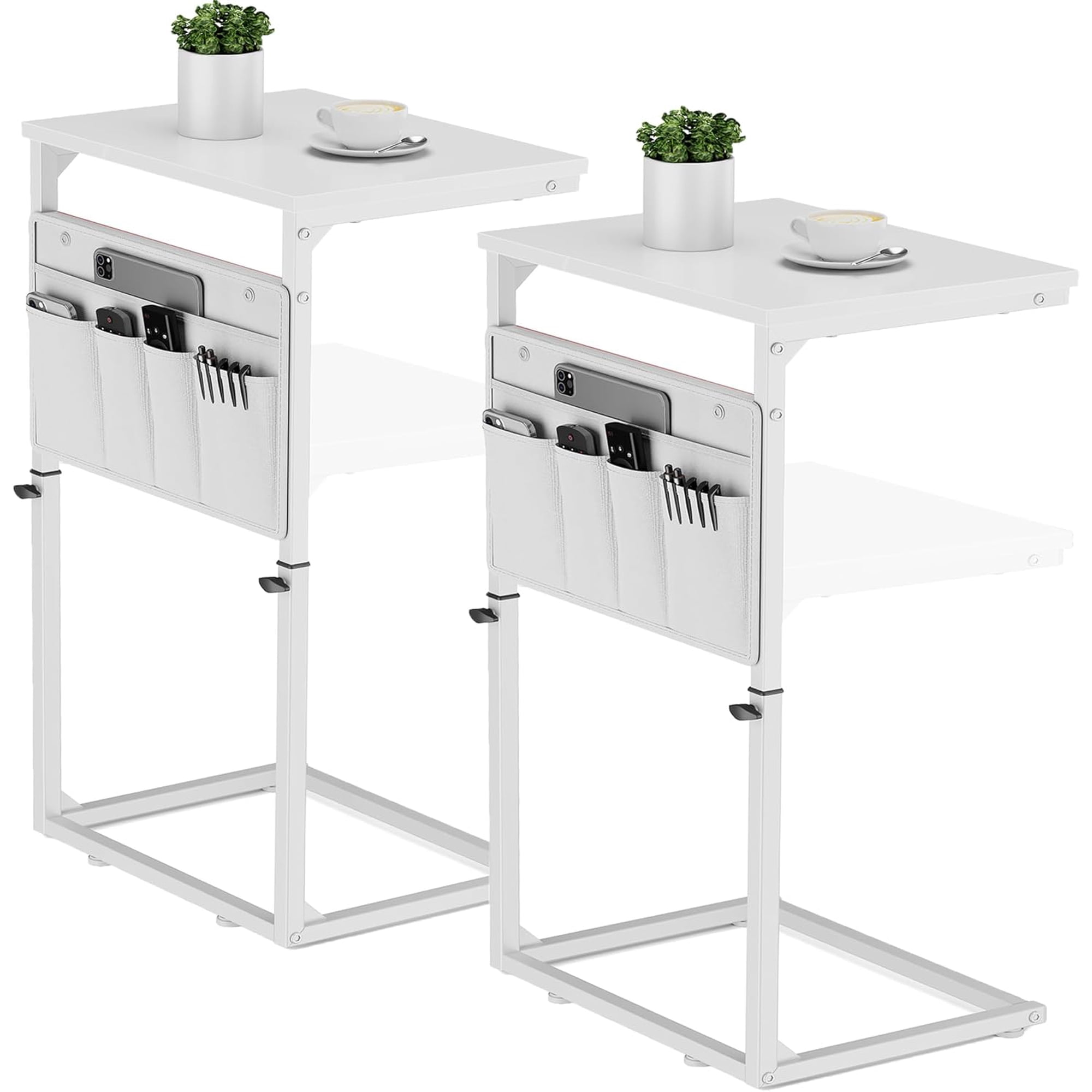 Click here for Unbranded Shaped End Table  Set Of 2 Tall Side Tab... prices