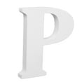 Cousin DIY 3" White Wood Letter P - Walmart.com