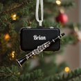 Clarinet Christmas Ornament – Custom Name Clarinet Lover Gift, Music ...