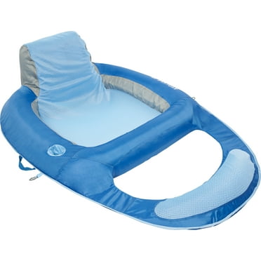 Aqua Leisure Campania Convertible 2 in 1 Pool Float Lounge/Caddy, Navy ...