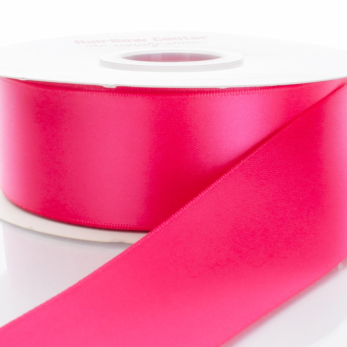 3" Shocking Pink Double Faced Satin Ribbon 25 Yards - Walmart.com