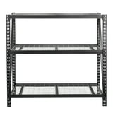 WORKPRO Steel 3-Tier Storage Shelf Unit 72-Inch-H x 77-Inch-W x 24-Inch ...