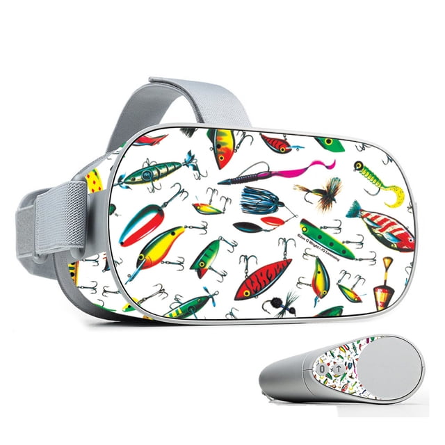 Skin Decal Compatible With Oculus Go Mobile VR Sticker Design Bright ...