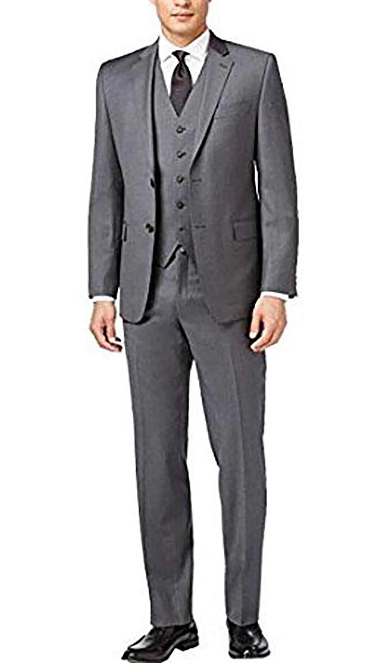 Charcoal Grey European Cut Suit