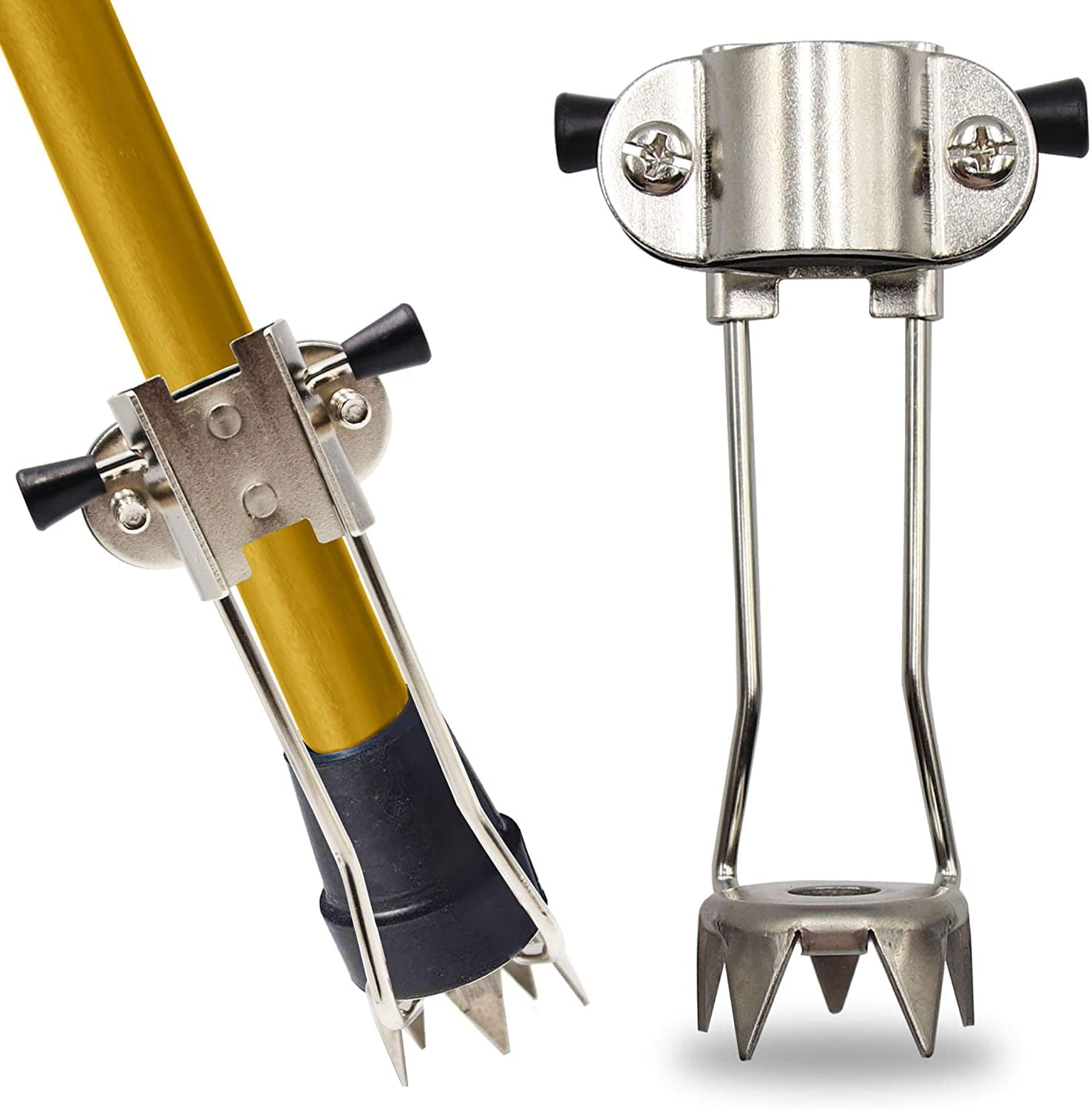 BRMDT Cane Ice Tip Attachment, Outdoor Non-Slip in Winter Durable Metal ...