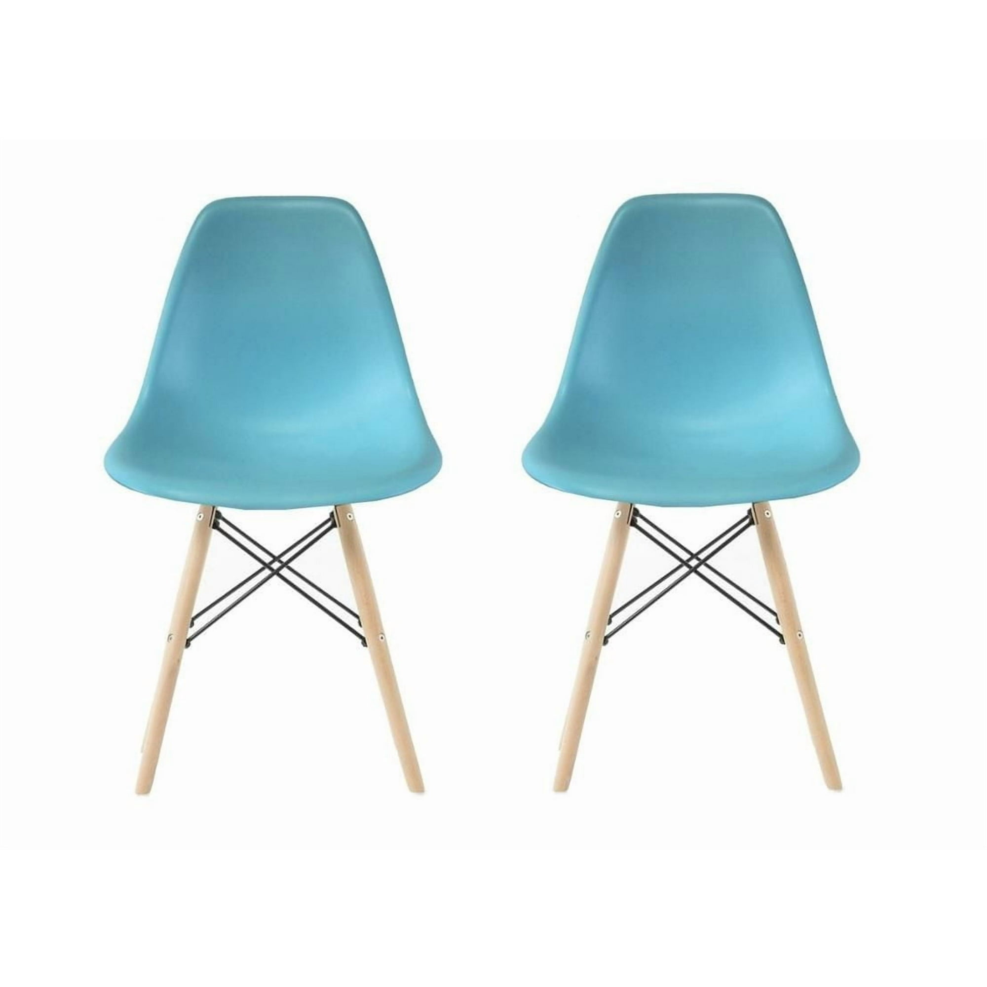 Click here for Take Me Home Furniture Red Eiffel Chair With Natur... prices