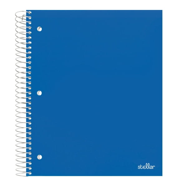 Office Depot® Brand Stellar Poly Notebook, 8 1/2" x 11", 3 Subject ...