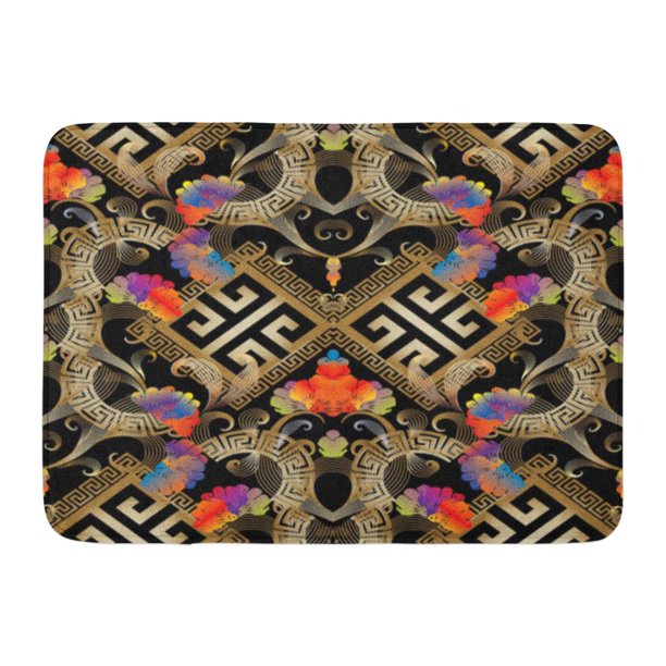 Greek Key Bath Rugs Products