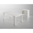 Allora Modern Wood Italian Extendable Console Table in White - Walmart.com