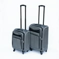 (20+24) Two-piece suitcase suitcase set Oxford trolley case without ...