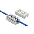 Cat6 Junction Box RJ45 Splices Connectors Unshielded Punching Down Type ...