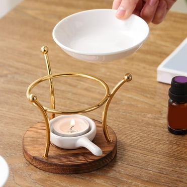 Hanging Essential Oil Burner Melt Fragrance Warmer, Ceramic Tealight ...