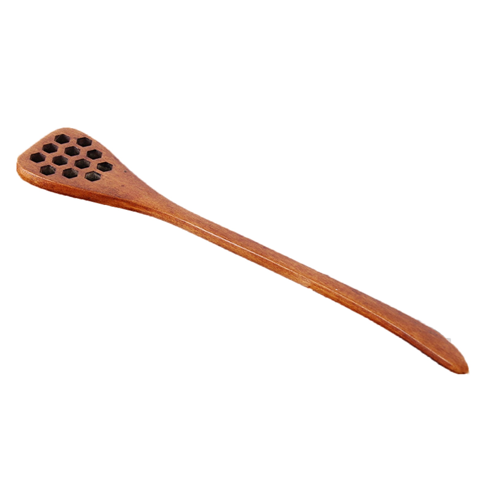 FaLX Multi-use Wooden Stirring Spoon with Hole Design - Long Handle ...