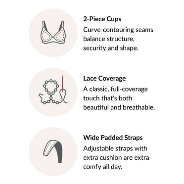 WonderBra Women's Full Figure Bra, Sizes B42-44DD - Walmart.ca