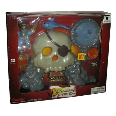 Pirates Adventure Island Skull Fortress (2006) Boley Toy Figure Set ...