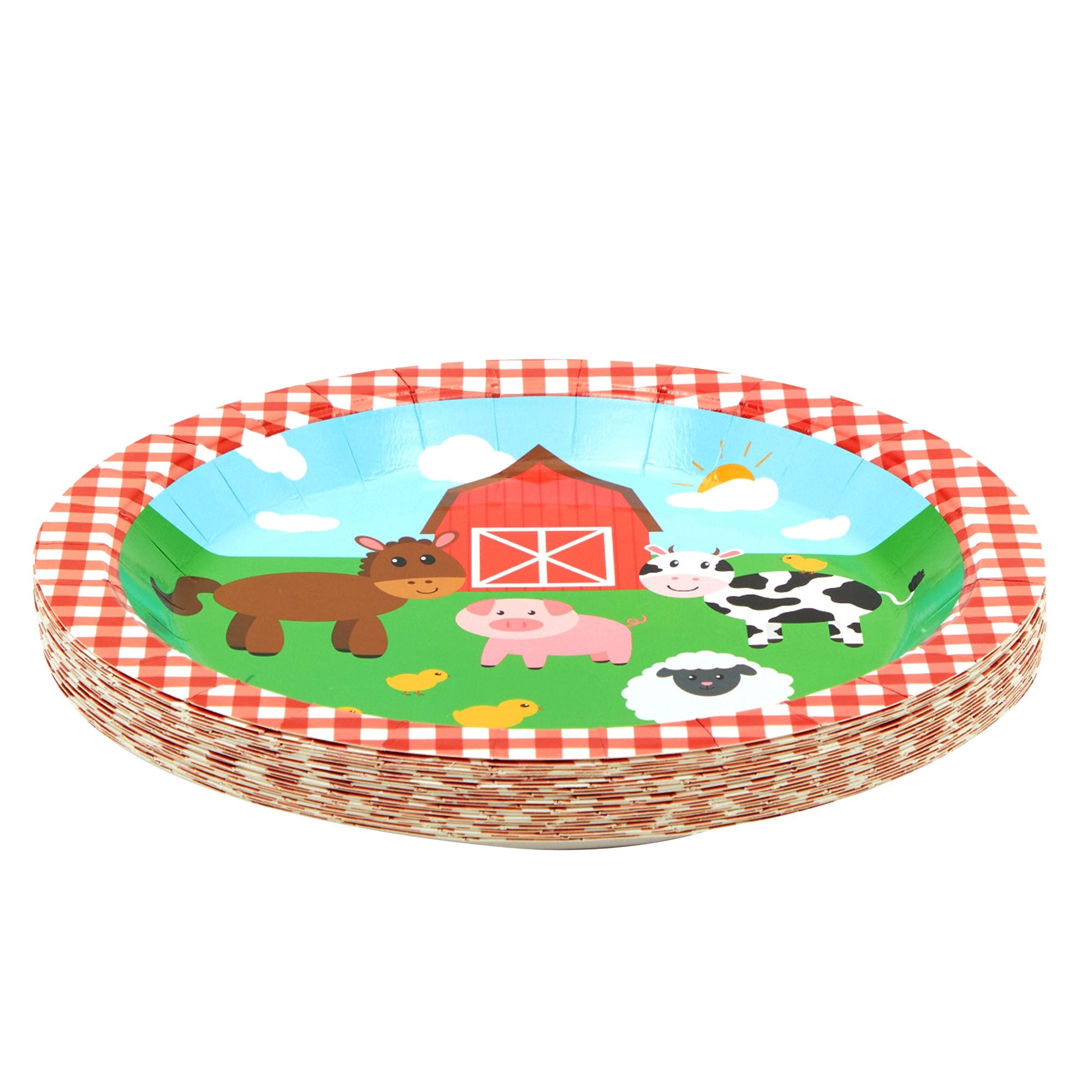 Farm Animal Baby Shower Tableware