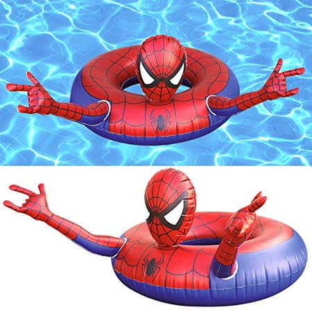 Pool Float Super Heroes Tube Pool Inflatable Water Toys Fun Summer Gift ...
