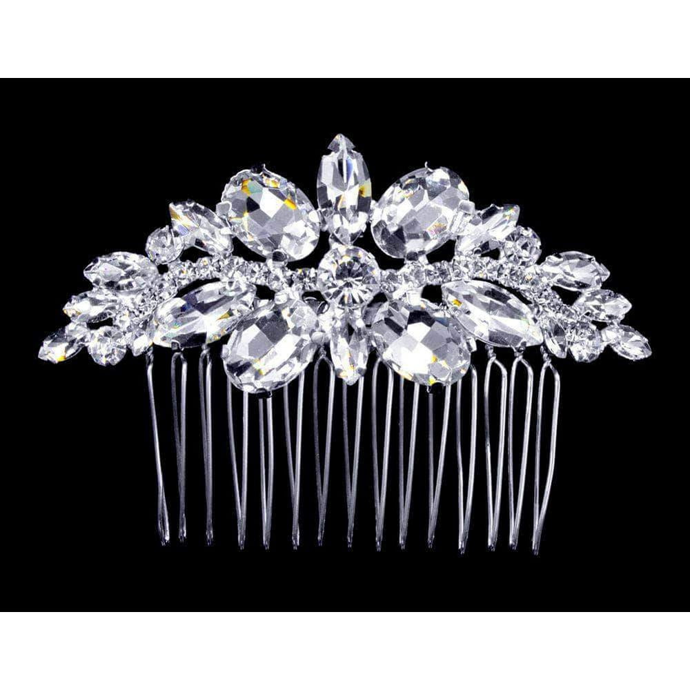 #16852 - Multi Fancy Stone Hair Comb - Walmart.com - Walmart.com