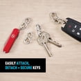 Nite Ize S-Biner Nanolock Mini Stainless Steel Carabiner for Compact ...