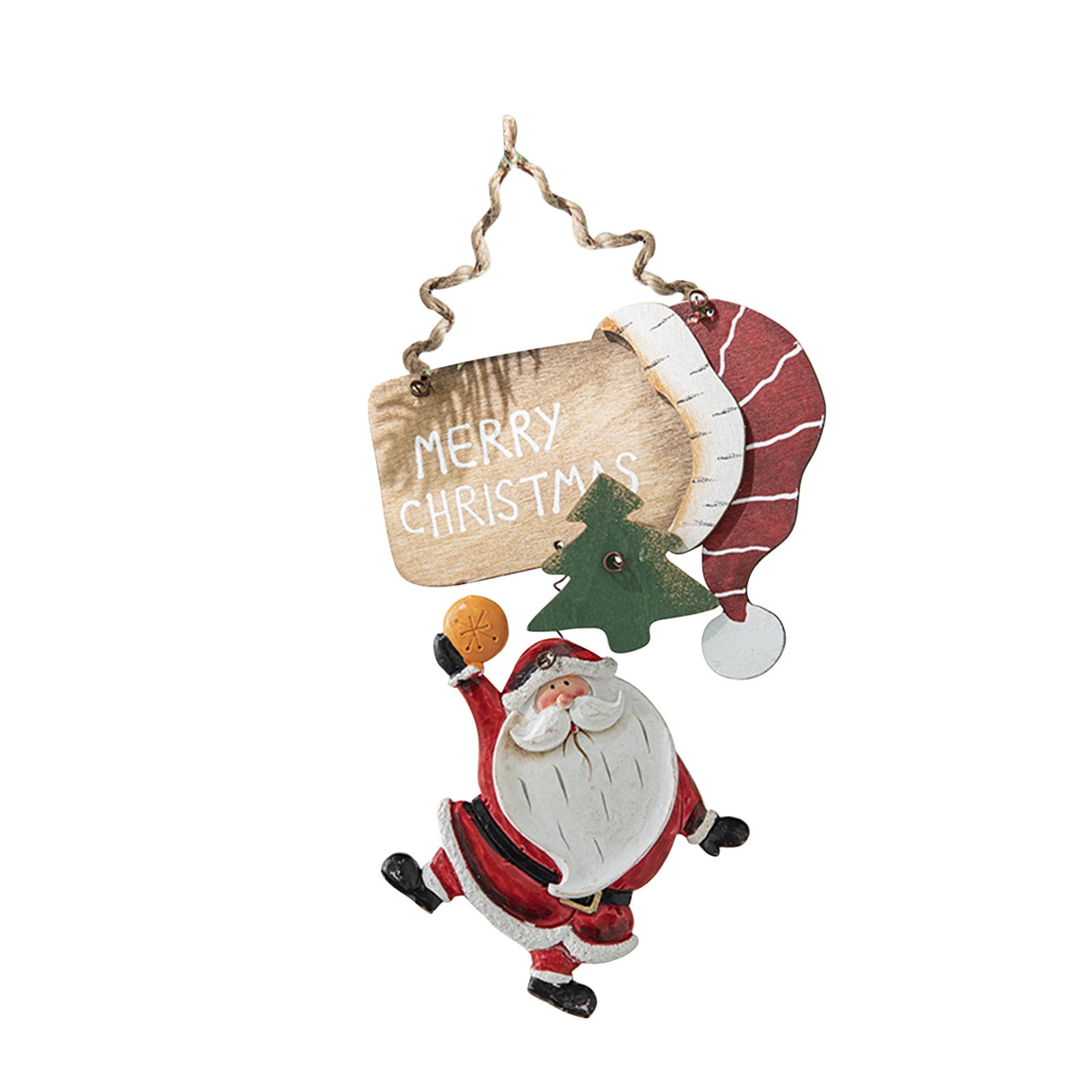 RKSTN Christmas Decorations Hanging Vintage Ornaments Hanging Door ...