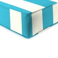 Jordan Manufacturing 46.5" x 24" Cabana Turquoise Stripe Rectangular ...