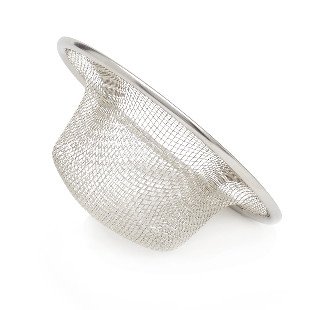 Home Basics Stainless Steel Mesh Sink Strainer, Silver - Walmart.com