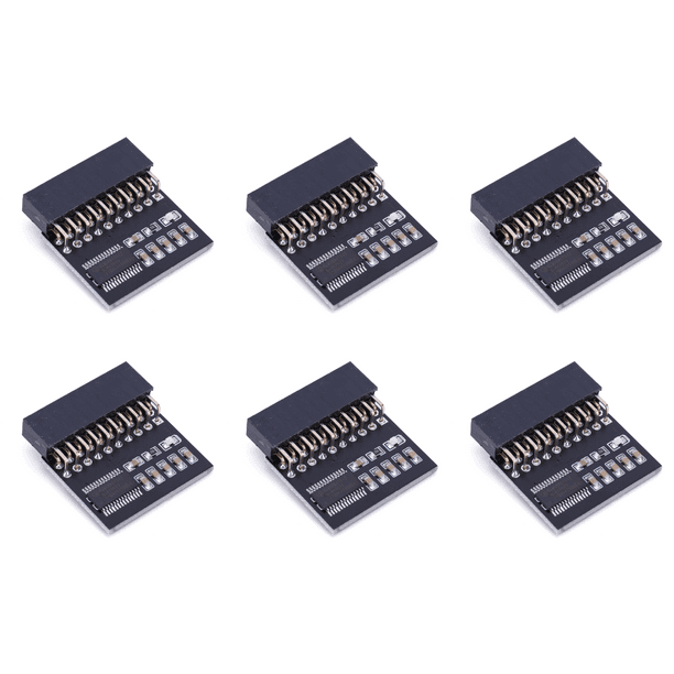 Módulo de seguridad de cifrado TPM1.2 LPC Piezas de 20 pines para ASUS/ASRock/MSI/Gigabyte ...