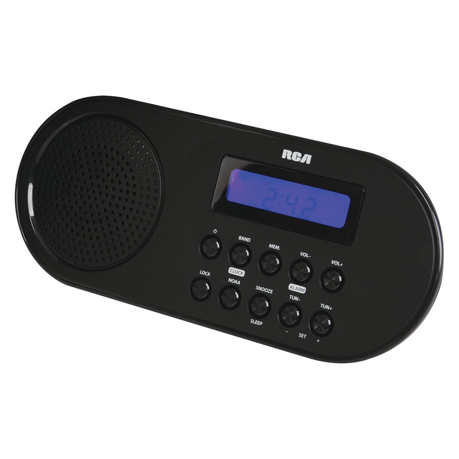 Rca Clock Radio Silver