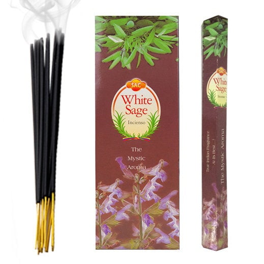 Click here for Sac White Sage Incense Sticks - 120 Sticks prices