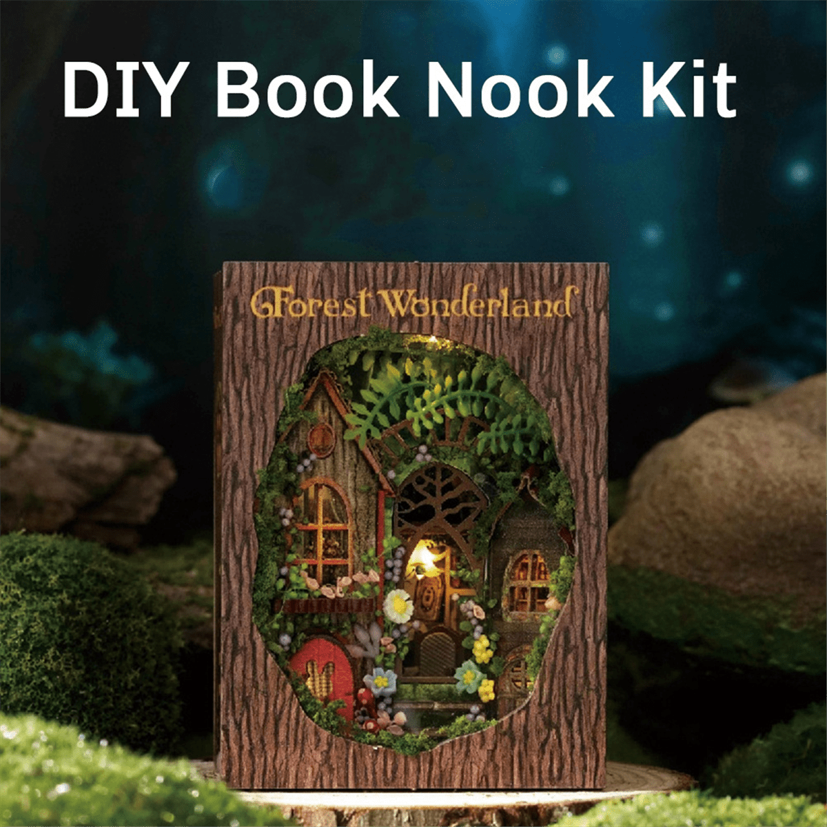 Click here for Unbranded Diy Book Nook Kit With 3d Puzzle Model B... prices